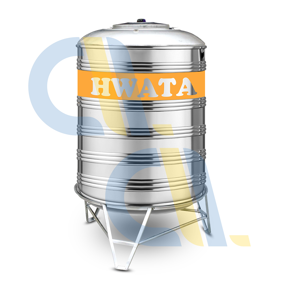 Bồn inox 500L đứng HWATA – Tây Nguyên Xanh